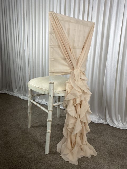 Chiffon Hoods with Ruffles - Your Beautiful Day